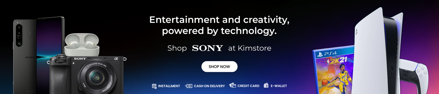 Sony Products PH | Latest Electronics | Free Shipping ₱1,999+ – KIMSTORE