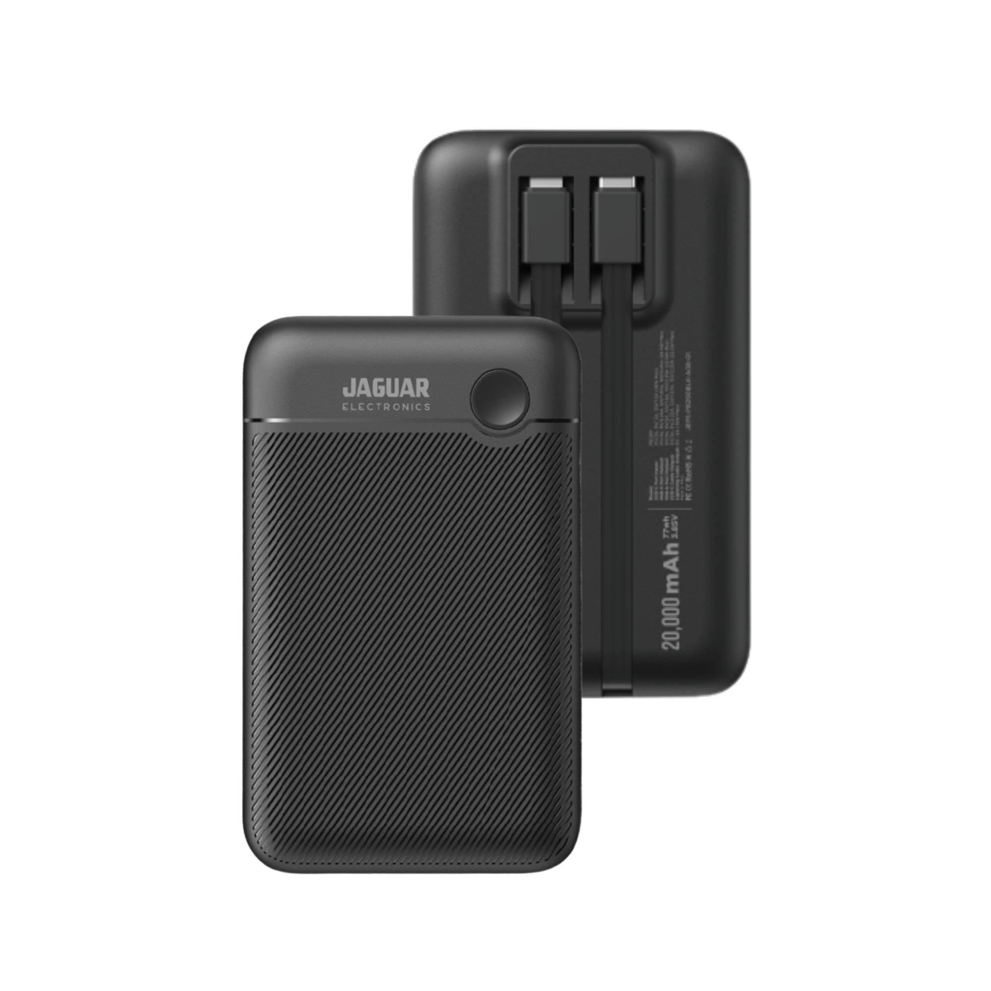 Jaguar Electronics PB290 20000mAh 22.5W PD/QC 3.0 Power Bank With Buil ...